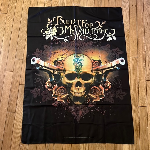 Hot Topic | Wall Decor | Bullet For My Valentine Flag | Poshmark